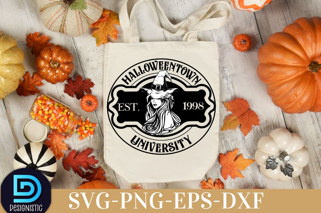 Halloween ton university EST. 1998, Halloween SVG Design - So Fontsy