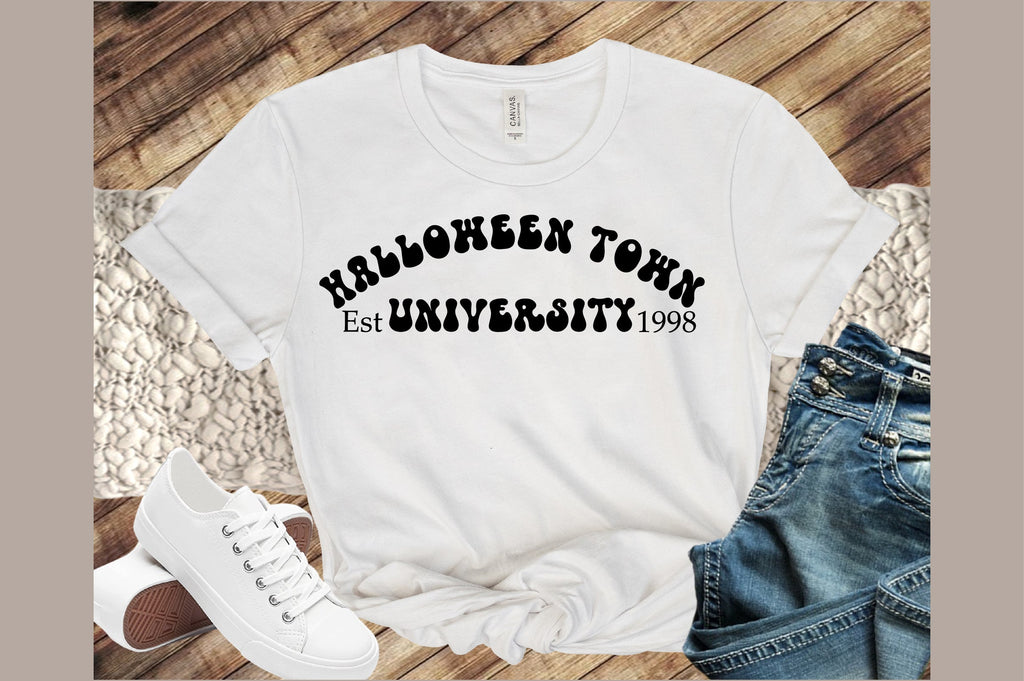 Halloween town est university 1998 SVG Design - So Fontsy