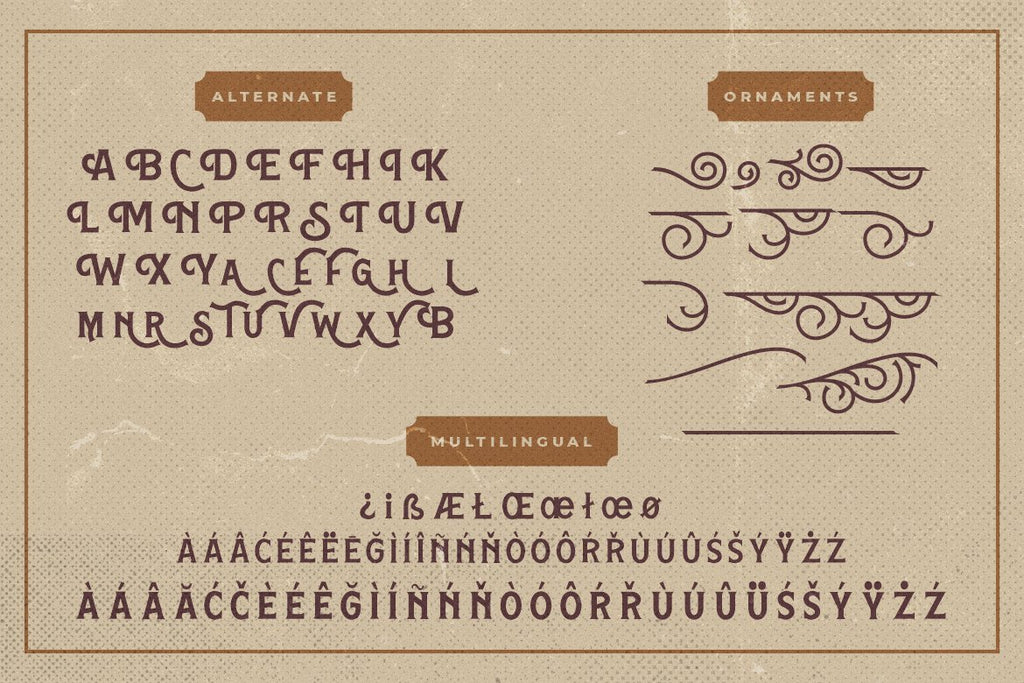 Hamston Display Vintage - So Fontsy