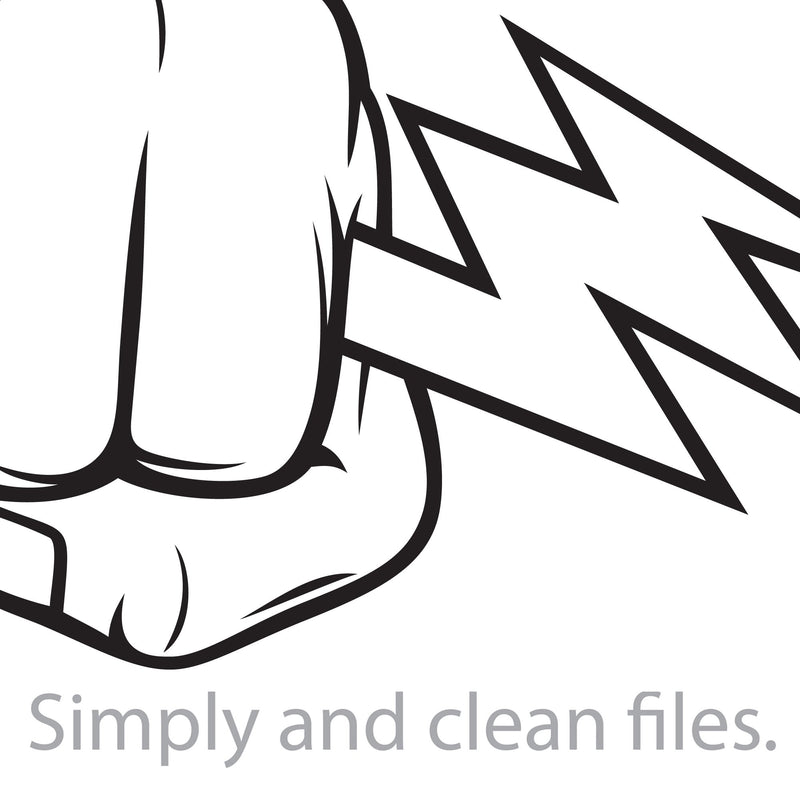 Hand Holding Lightning Bolt. Cut files for Cricut. Clip Art silhouette ...