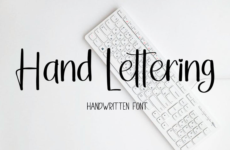 Hand Lettering - So Fontsy