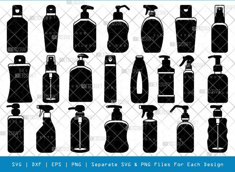 Hand Sanitizer SVG, Hand Sanitizer Silhouette, Hand Cleaner Svg ...
