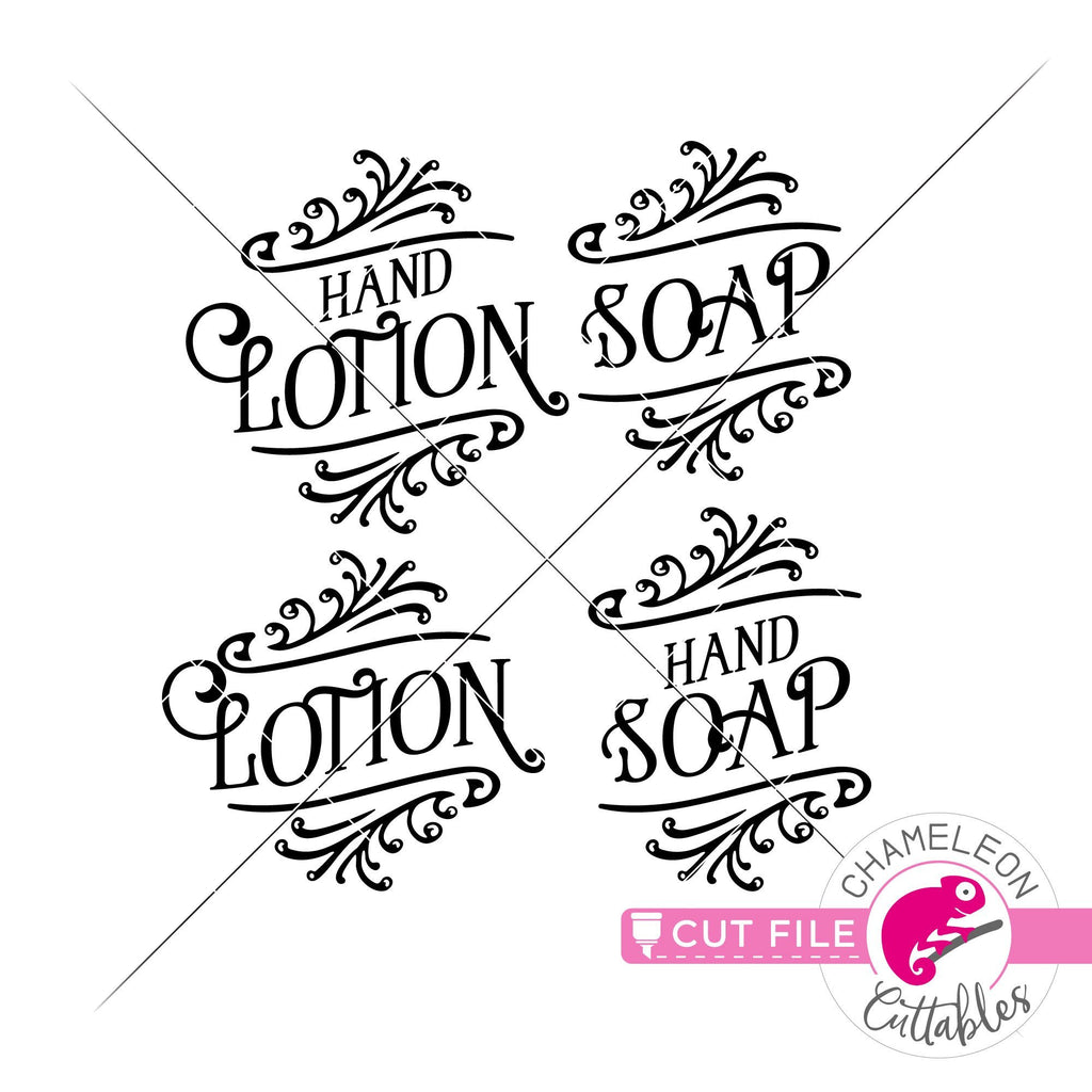 Hand Soap and Lotion Farmhouse svg png dxf - So Fontsy
