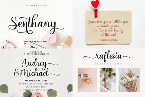Handwritten Font Bundle 35 Fonts - So Fontsy