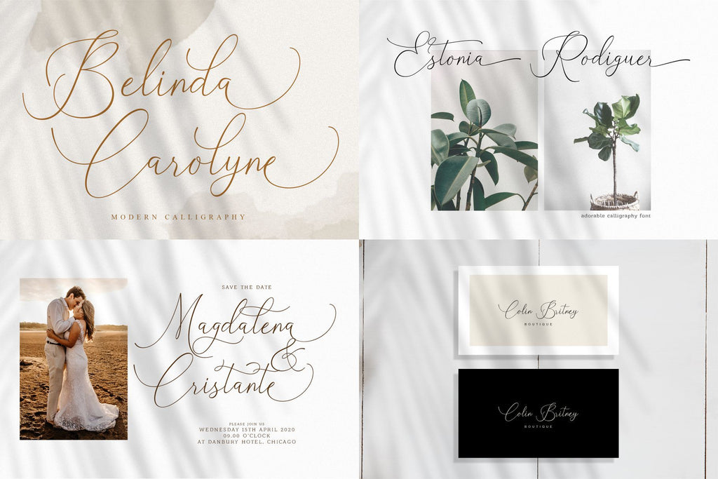 Handwritten Font Bundle 35 Fonts - So Fontsy