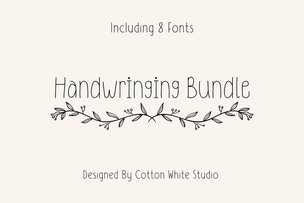 Handwritten Font Bundle Perfect for Digital Notes - So Fontsy