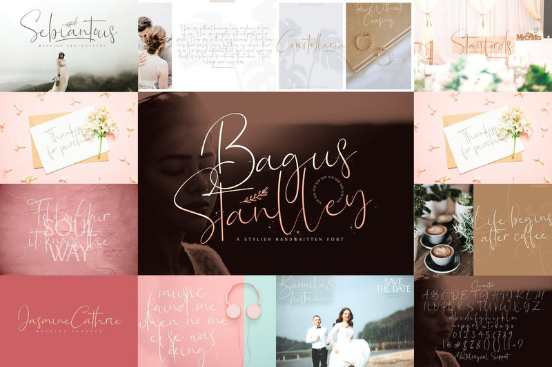 Handwritten Font Bundle Vol 10 - So Fontsy
