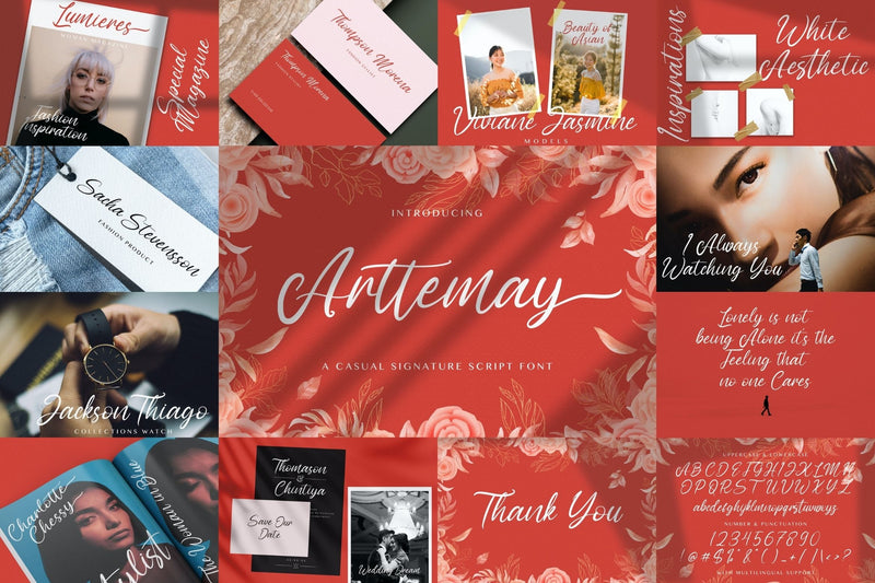 Handwritten Font Bundle Vol 6 - So Fontsy