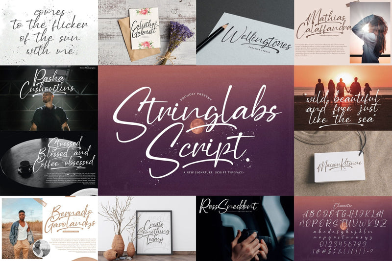 Handwritten Font Bundle Vol 6 - So Fontsy