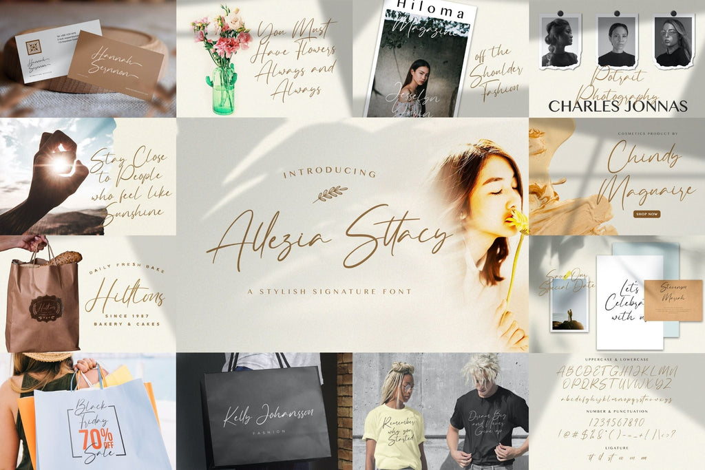 Handwritten Font Bundle Vol 7 - So Fontsy