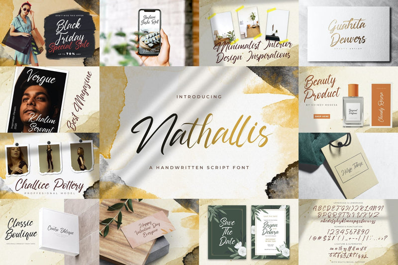Handwritten Font Bundle Vol 7 - So Fontsy
