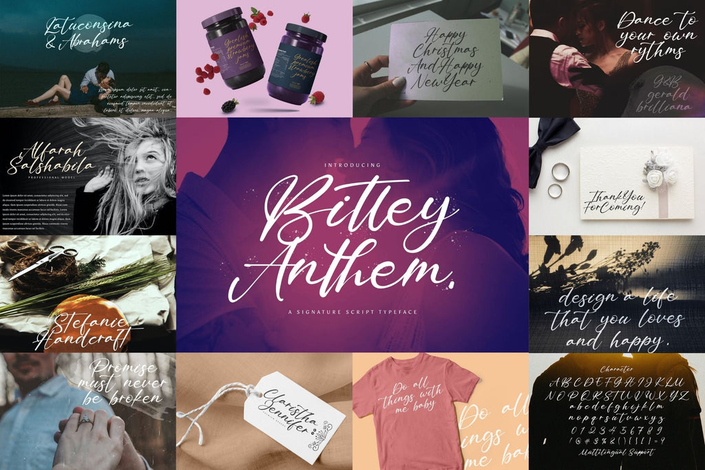 Handwritten Font Bundle Vol 8 - So Fontsy