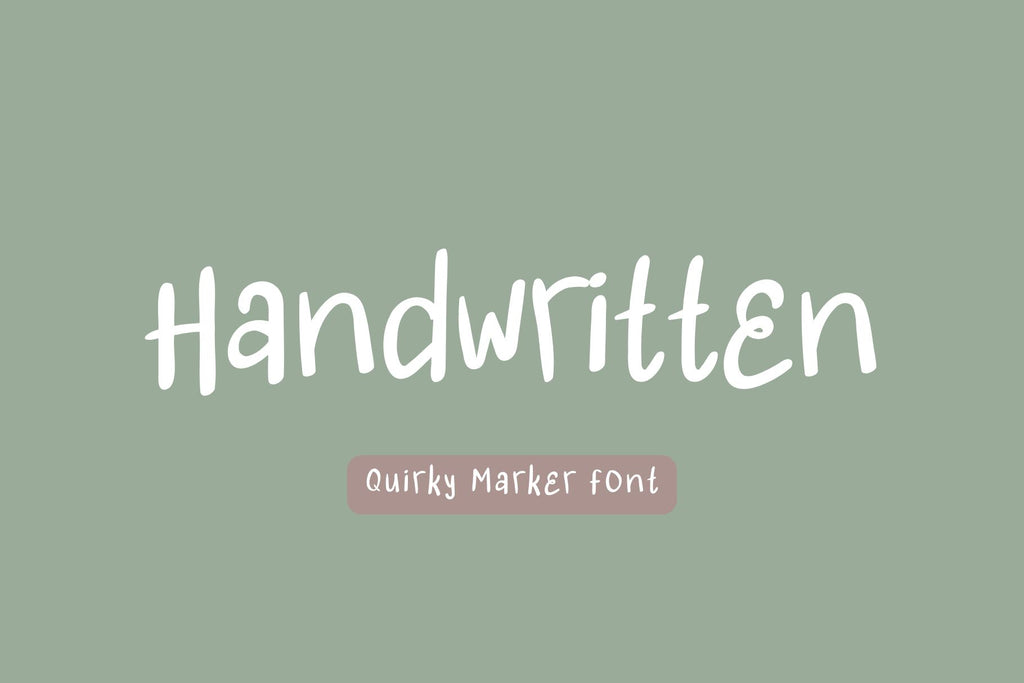 Handwritten - So Fontsy