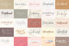 Handwritting 50 Font bundle - Best Seller - So Fontsy