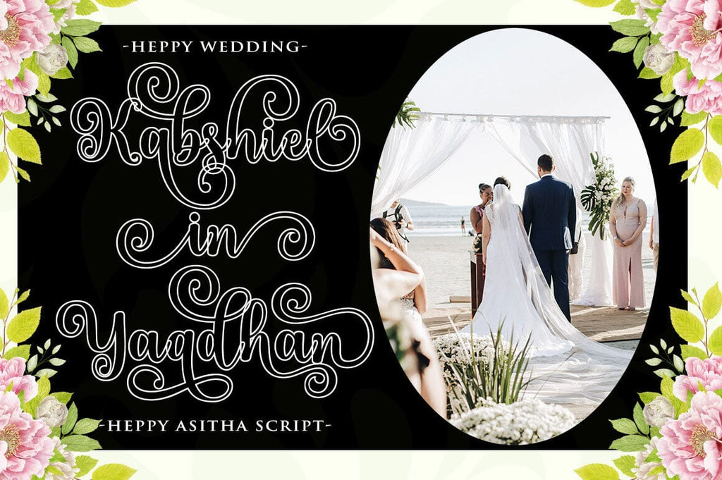 Happy Asitha Script - So Fontsy