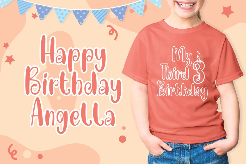 Happy Baby Cute Font - So Fontsy