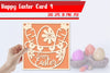 Happy Easter card 4 svg dxf eps ai png pdf - So Fontsy