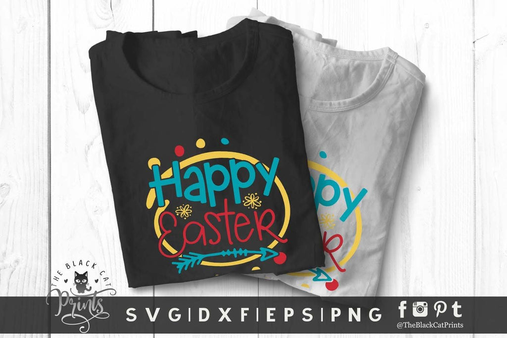 Happy Easter cut file - So Fontsy