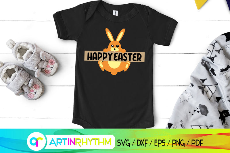 happy Easter day, egg, bunny svg, spring - So Fontsy