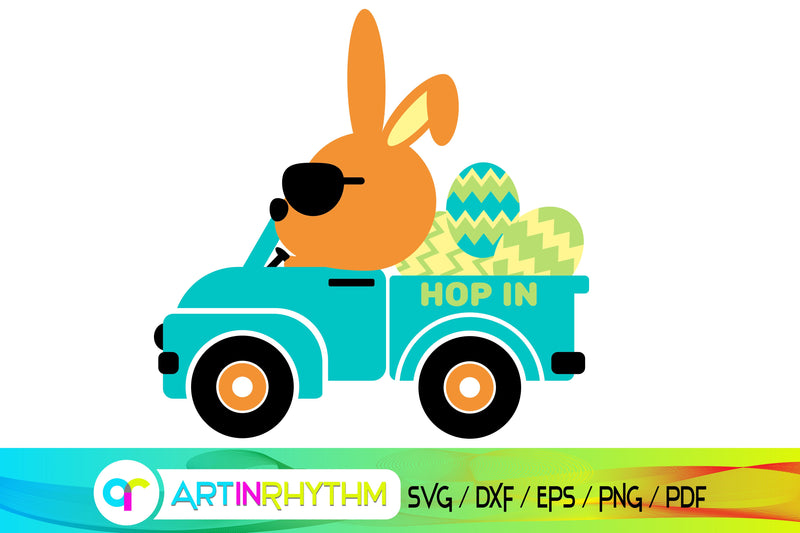 happy Easter day, egg, bunny svg, spring - So Fontsy