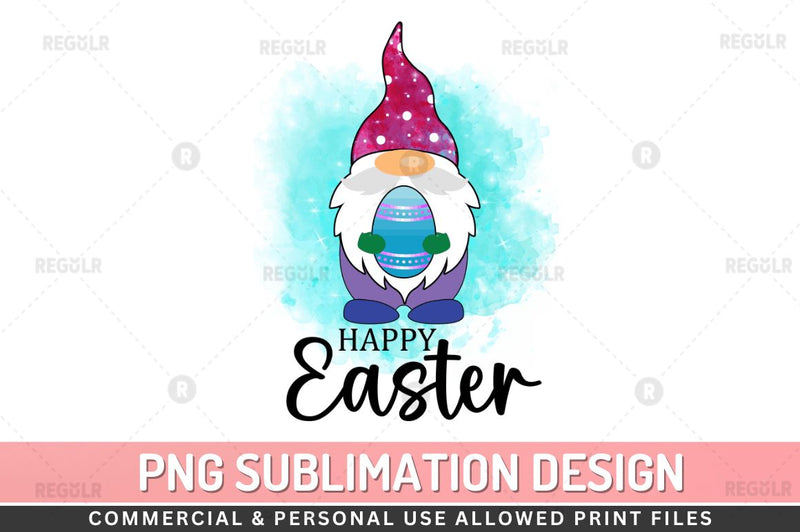 Happy easter Sublimation PNG - So Fontsy