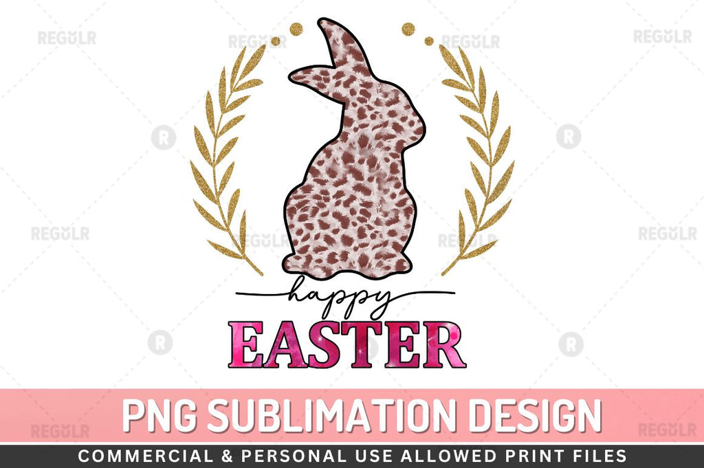 Happy easter Sublimation PNG - So Fontsy