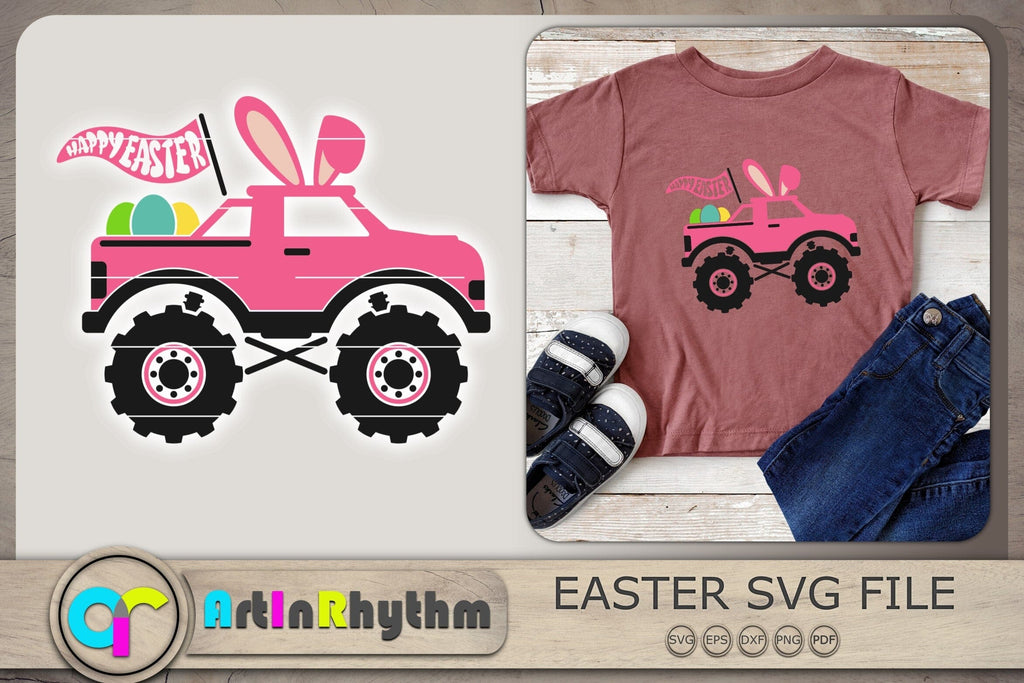 Happy Easter Svg, Easter Truck Svg, Truck Svg, Easter Svg, Easter Shirt ...