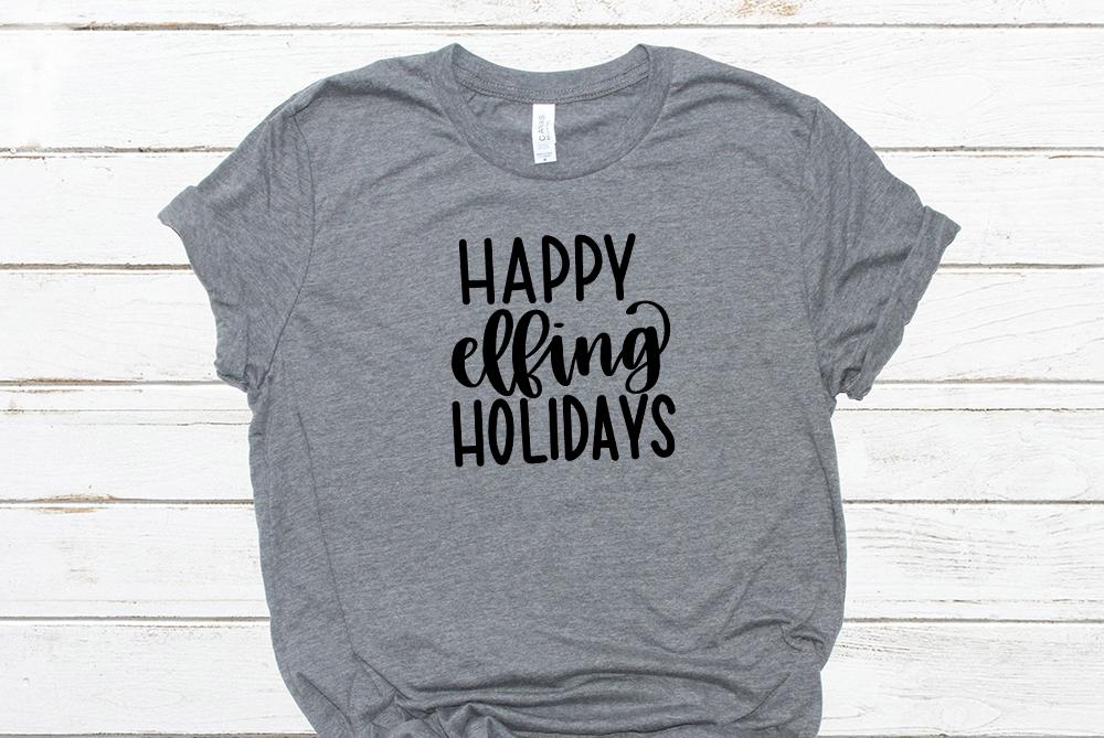 Happy Elfing Holidays - So Fontsy