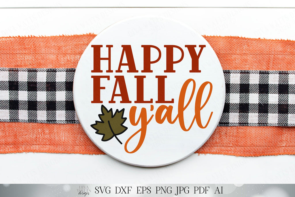Happy Fall Y'all - So Fontsy