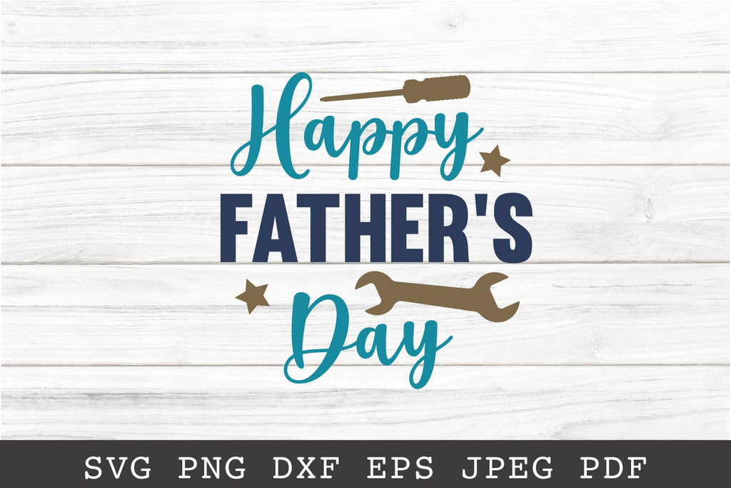 Happy Father's Day | Mechanic, Garage SVG - So Fontsy