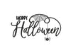 Happy Halloween Machine Embroidery Design, 4 sizes, Instant Download ...