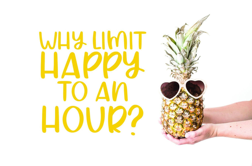 Happy Hour Font - So Fontsy