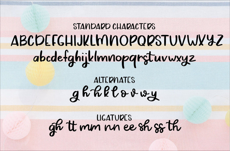 Happy Hour Font - So Fontsy