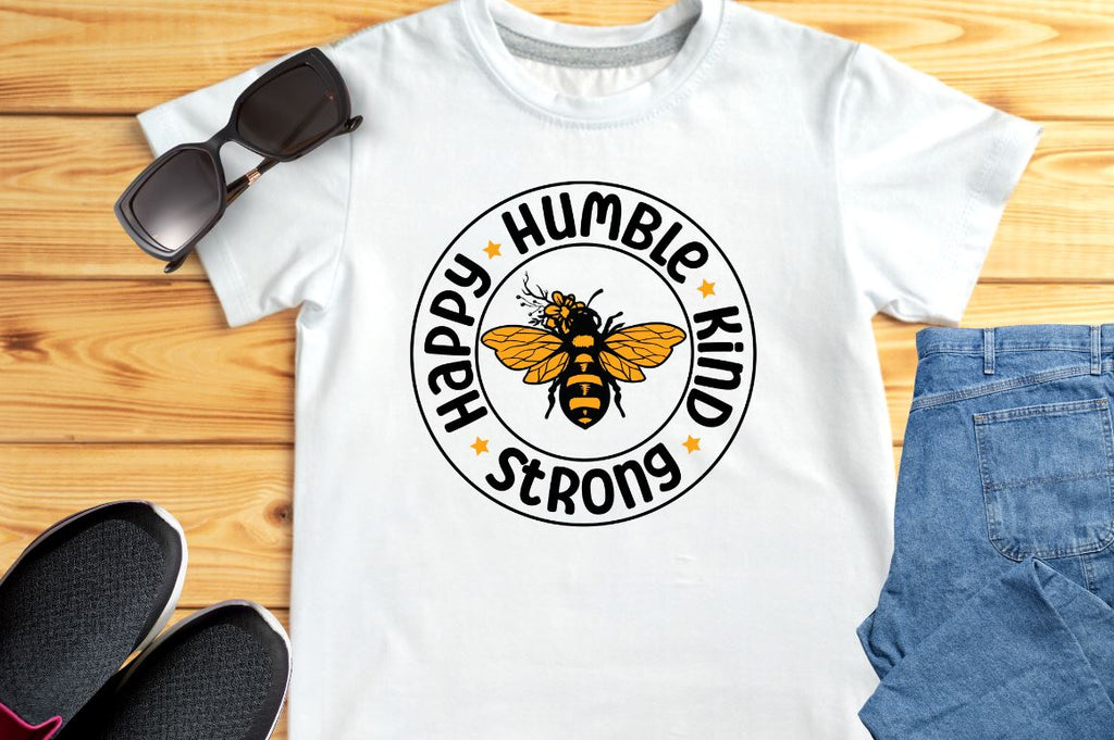 Happy humble kind strong SVG - So Fontsy