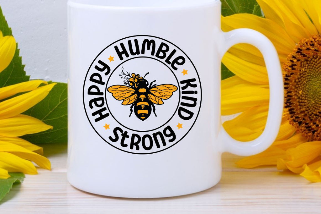 Happy humble kind strong SVG - So Fontsy