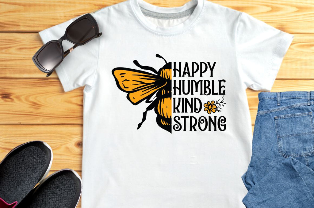 Happy humble kind strong SVG - So Fontsy