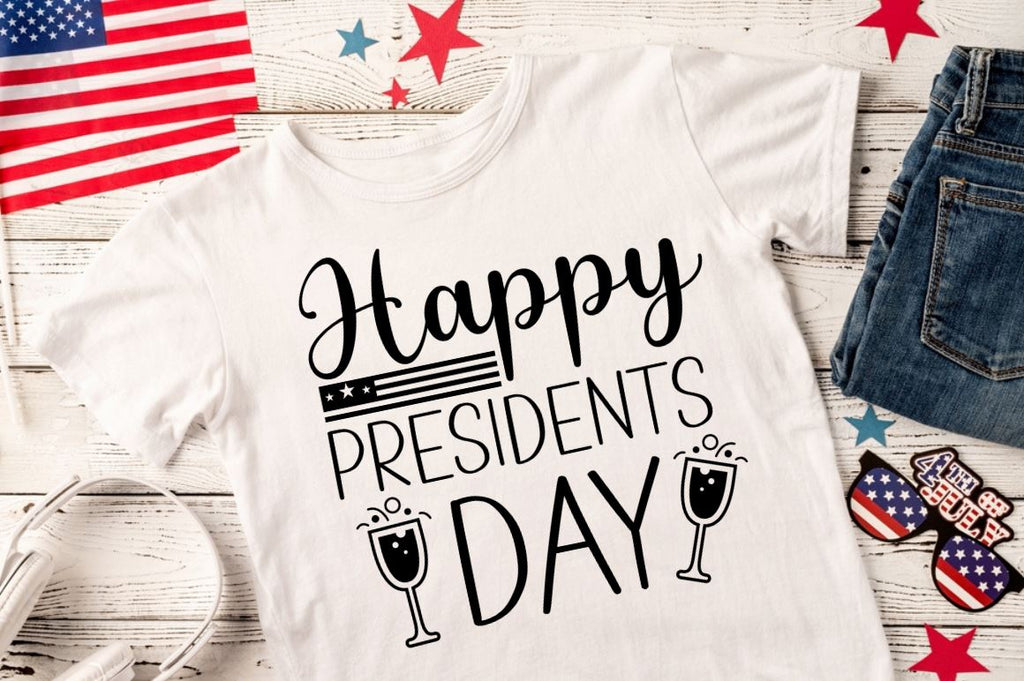Happy Presidents Day SVG Bundle - So Fontsy