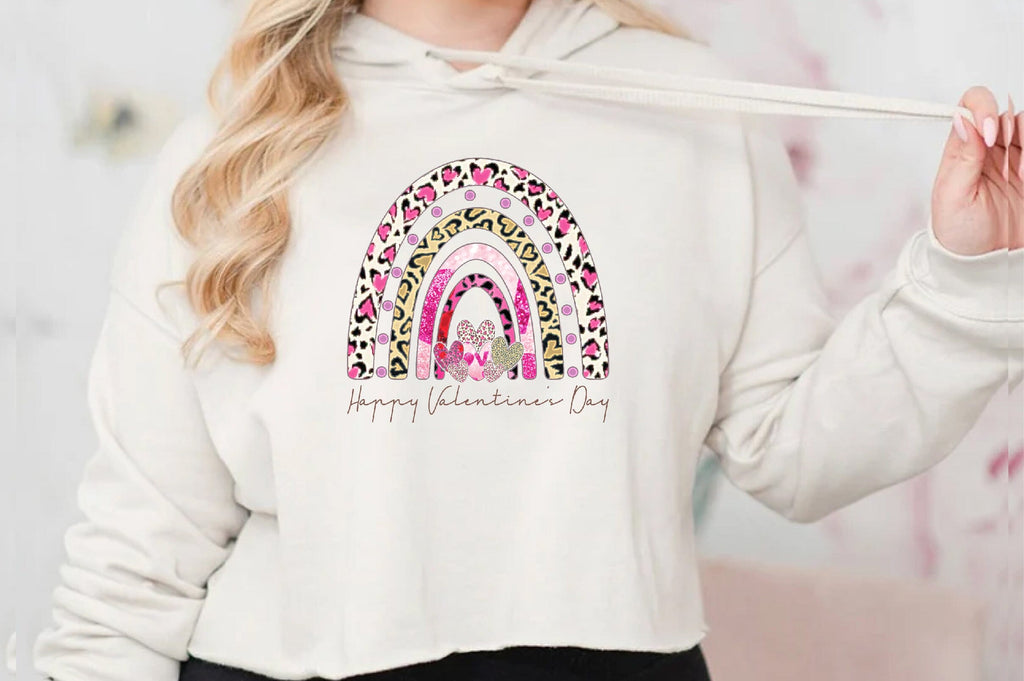 Happy Valentines Day Rainbow Sublimation - So Fontsy