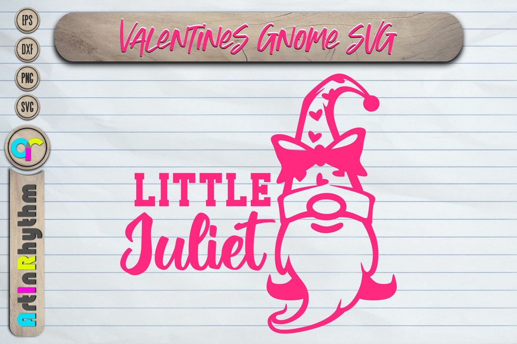 Happy Valentine's day svg, Juliet svg, Baby svg, gnome svg - So Fontsy