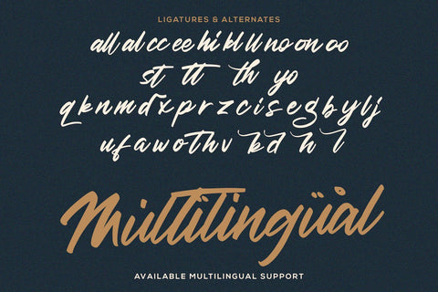 Haredang - Bold Script Font - So Fontsy