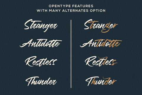 Haredang - Bold Script Font - So Fontsy