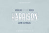 Harrison - Retro typeface - So Fontsy