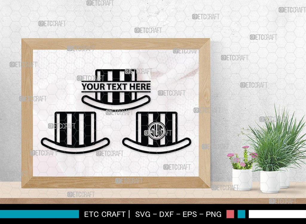 Hat Monogram, Hat Silhouette, Hat SVG, Baseball Cap Svg, Cap Svg ...