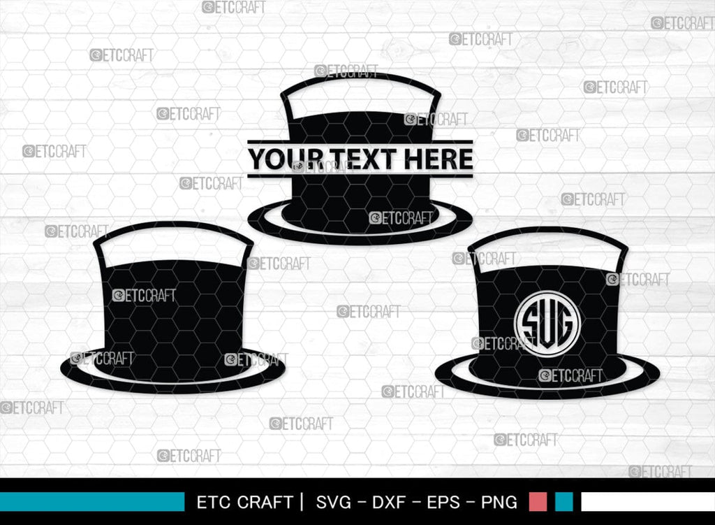 Hat Monogram, Hat Silhouette, Hat SVG, Baseball Cap Svg, Cap Svg ...
