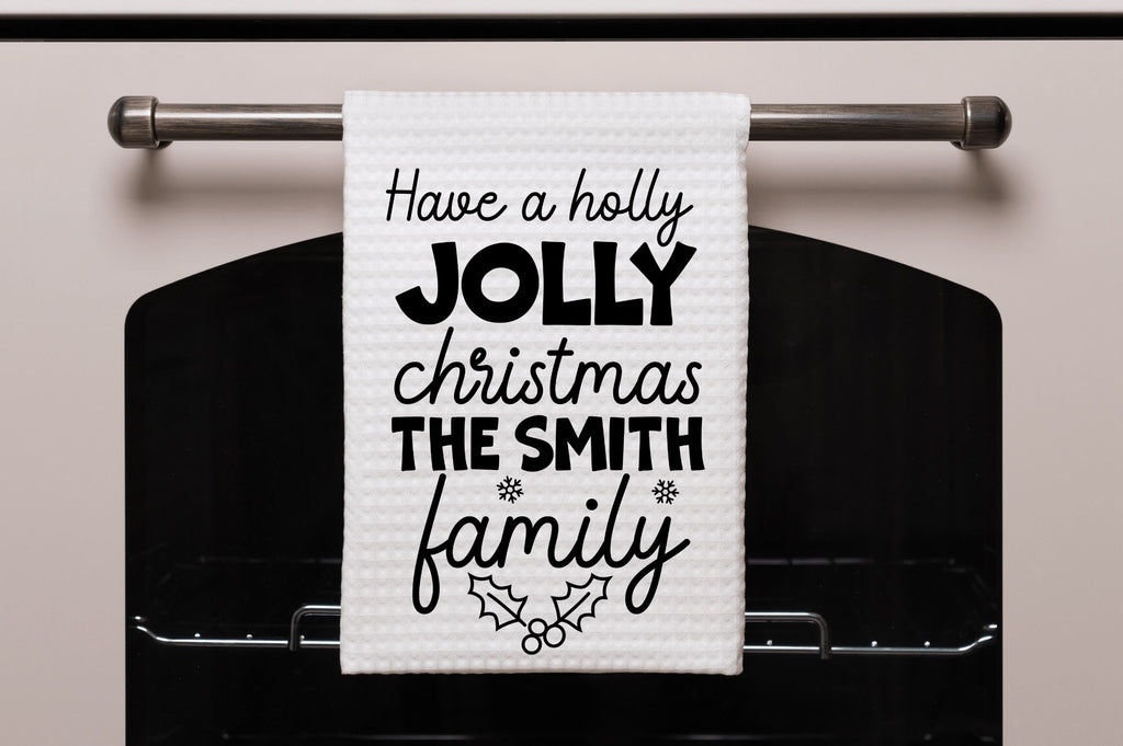 Have a holly jolly christmas the smith family SVG - So Fontsy