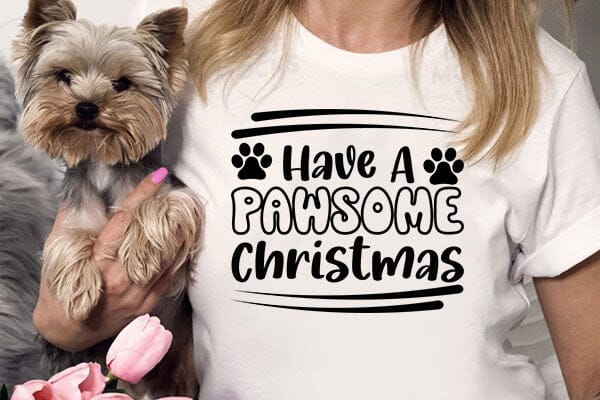 Have A Pawsome Christmas - So Fontsy