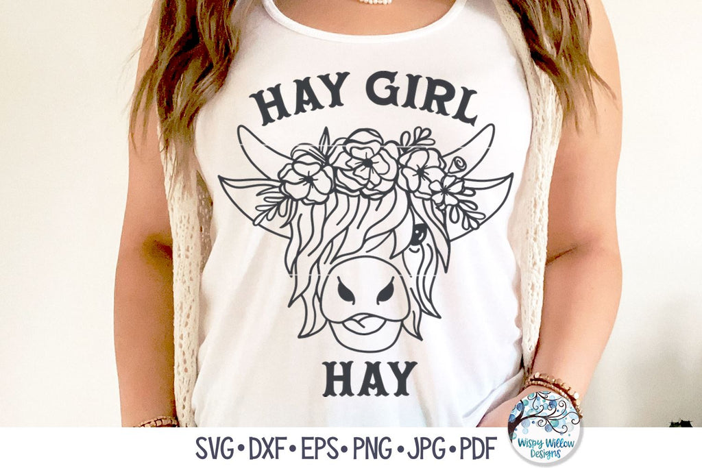 Hay Girl Hay SVG - So Fontsy
