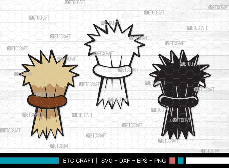 Hay SVG | Haystack Svg | Farm Svg | Farming Svg | Hay Clipart - So Fontsy