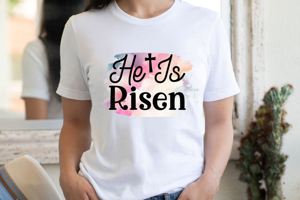 He is risen Sublimation PNG - So Fontsy