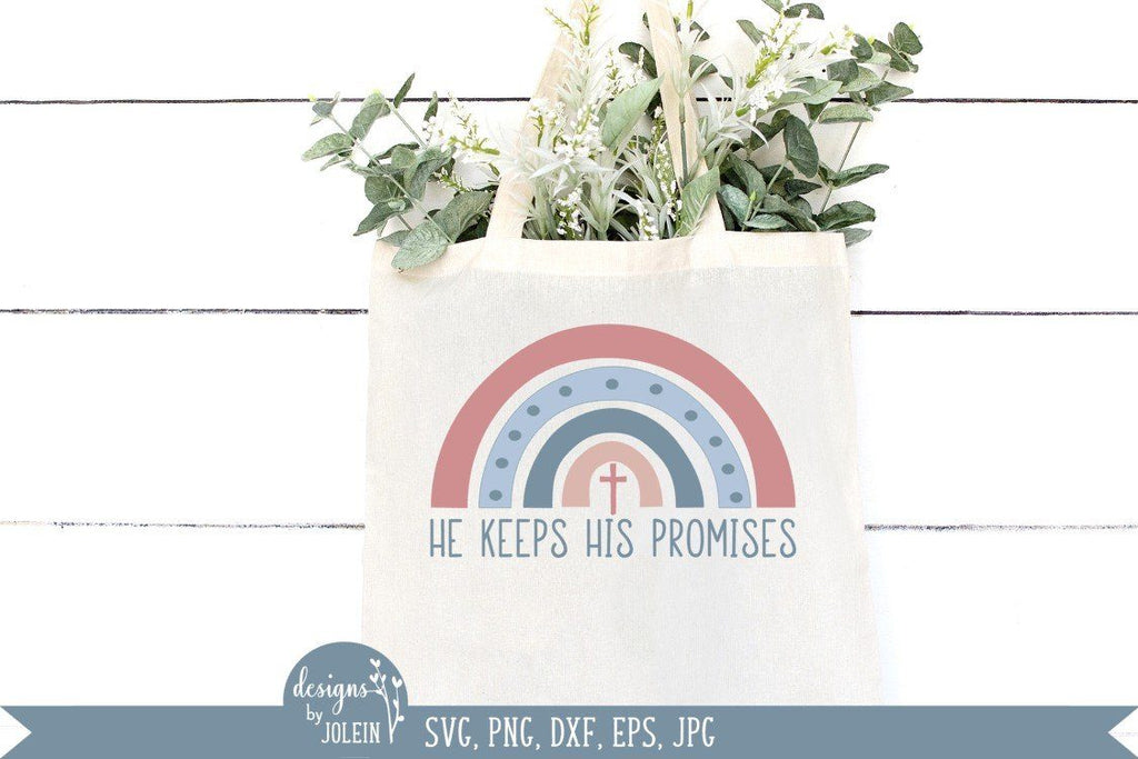 He keeps His promises, Christian svg - So Fontsy